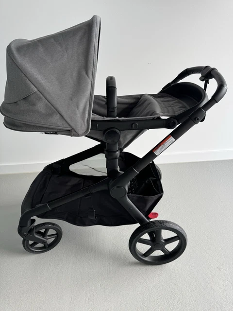 BUGABOO KANGAROO PRAM with Bassinet Black / Moon Grey $1,550.00 ...