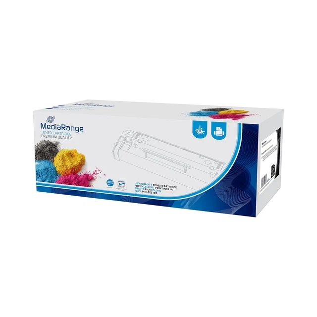 MEDIARANGE UNIVERSAL TONER Cartridge for HP® CB435A 436A CE285A Black ...