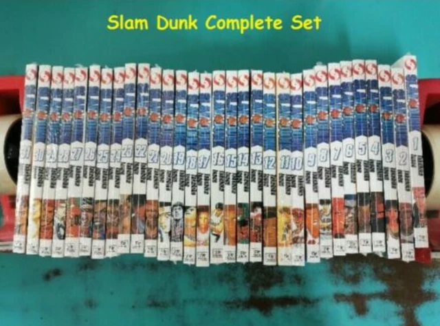 SET COMPLETO FUMETTO inglese Slam Dunk Takehiko Inoue DHL Express EUR ...