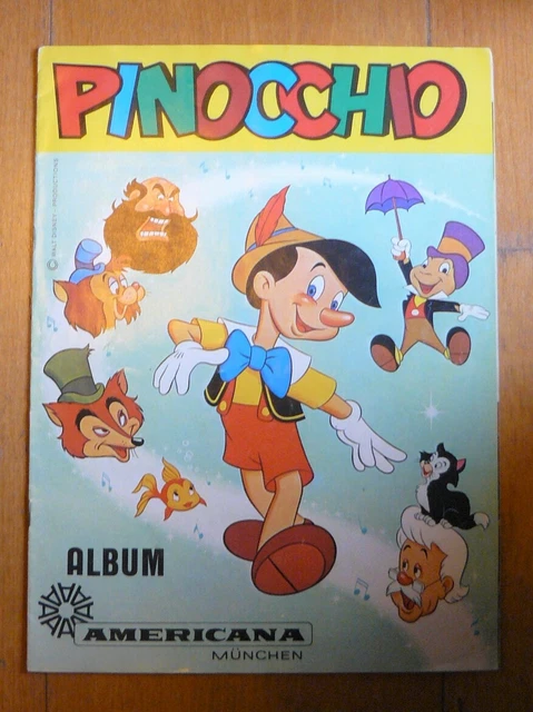 ALBUM PINOCCHIO COMPLET - Americana München - 1978 - No Panini EUR 69 ...
