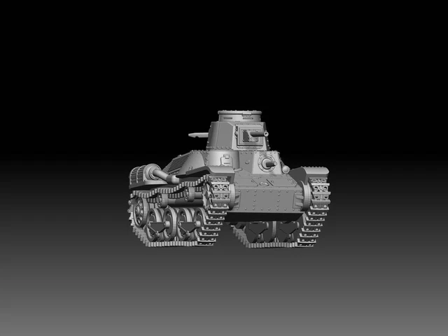 1/72 LESINN BAUSATZ, unbemalt, WWII, Japanese Army Type 95 Ha-Go light ...