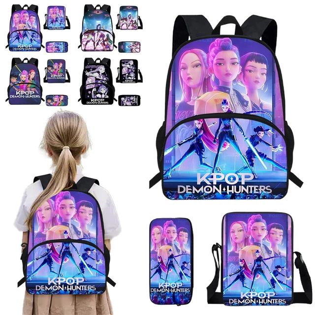 KPOP DEMON HUNTERS Backpack Lightweight Multifunctional Laptop Backpack ...
