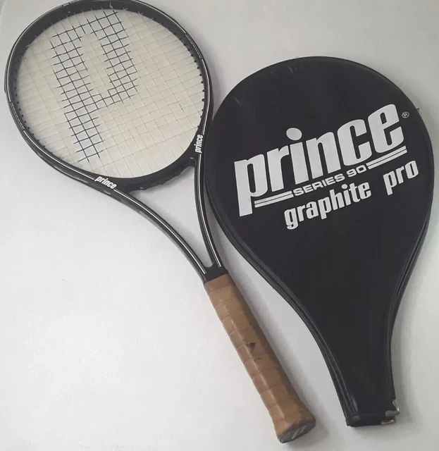 VINTAGE PRINCE GRAPHITE Pro Series 90 Tennis Racket Racquet 4 1/2" Grip ...