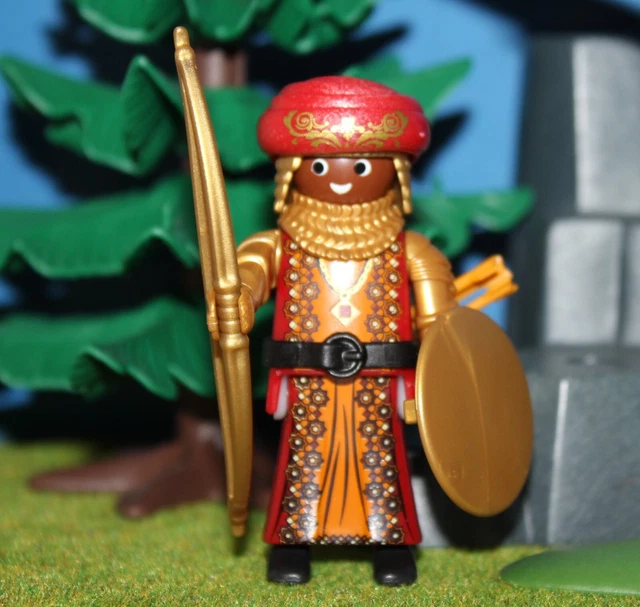 PLAYMOBIL CHEVALIER & Rouge Saracen Guerrier 2 " Pirates Romain ...
