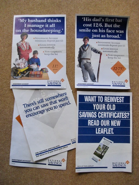 VINTAGE GENUINE POST OFFICE ADVERTISING SIGNS FROM LATE 1970s early ...