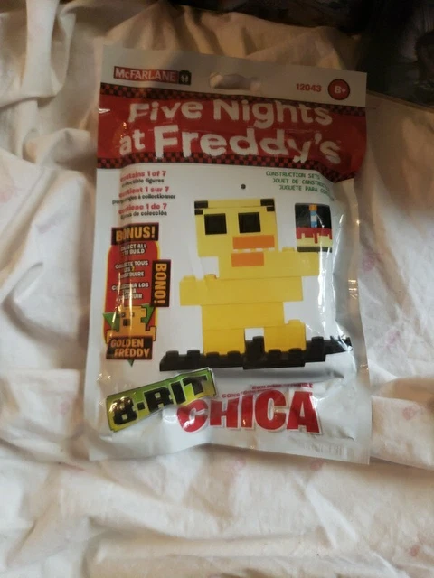 FIVE NIGHTS AT Freddy's 8-Bit Buildable Figure Chica NEW IN PACKAGE £33 ...
