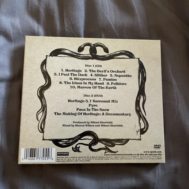 OPETH: HERITAGE [SPECIAL Edition] (CD/DVD, 2011) £12.00 - PicClick UK