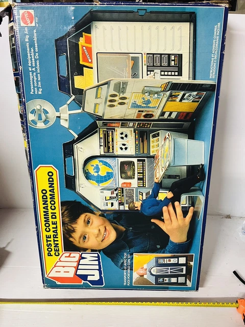 BIG JIM POSTE Commando Centrale Di Comando Mattel Dead Stock New!!! EUR ...