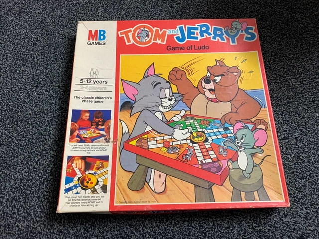 TOM AND JERRY Game Of Ludo MB Games 1978 - Complete - Good Condition £ ...