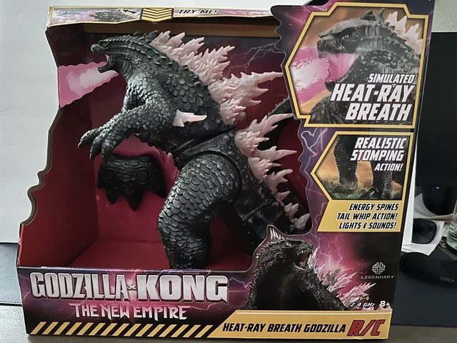 JADA GODZILLA X Kong: The New Empire Heat-Ray Breath Godzilla R/C nuovo ...
