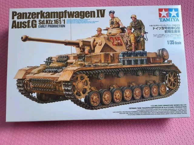 PZKPFW IV AUSF. G Sd.Kfz. 161/1 Early production 35378 1:35 Tamiya EUR ...