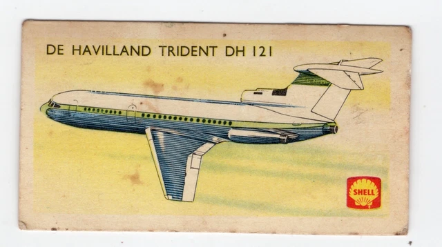 SHELL NEW ZEALAND 1960s Aircraft #03 De Havilland Trident DH 121 £2.93 ...