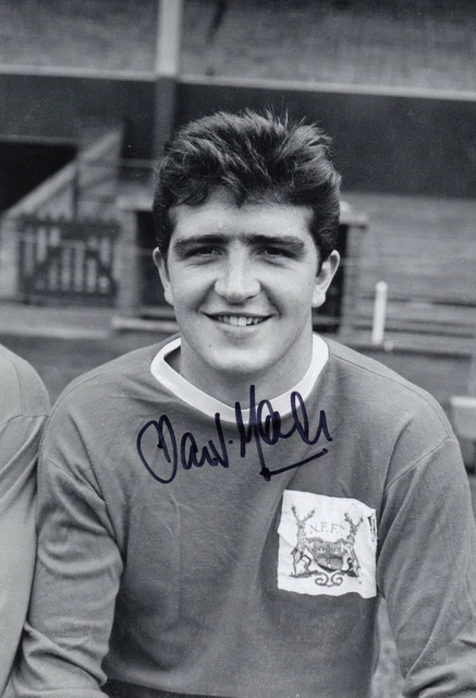 FOOTBALL - IAN Storey-Moore- Hand Signed 12x8 Photograph - Nottingham ...