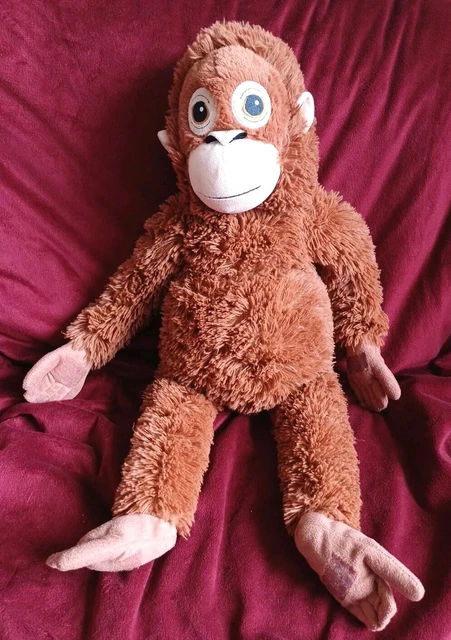 IKEA DJUNGELSKOG 24& Orangutan Monkey Soft Plush Toy Chimpanzee Label Removed £11.99 - PicClick UK