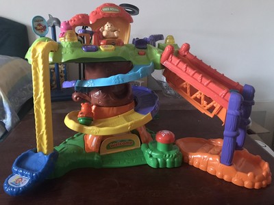 VTECH EDUCATIONAL ZOOMIZOOS Tree House Interactive Farm Animal Baby ...