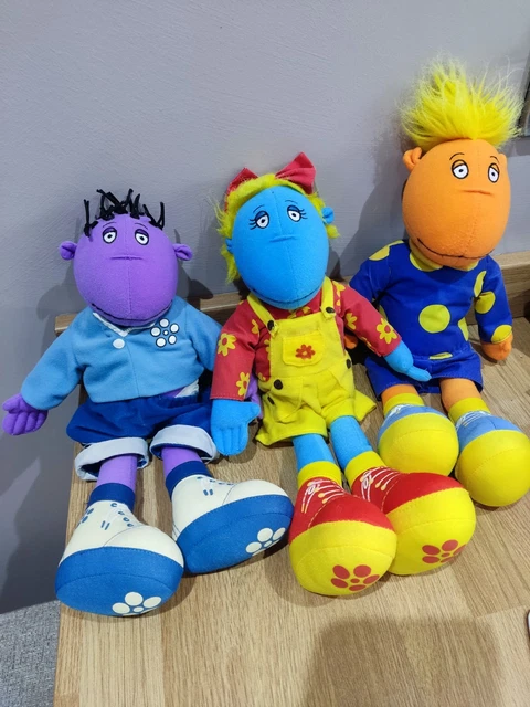 THE TWEENIES 1999 Vintage Soft Plush Toy Bundle Bella, Milo & Jake £16. ...