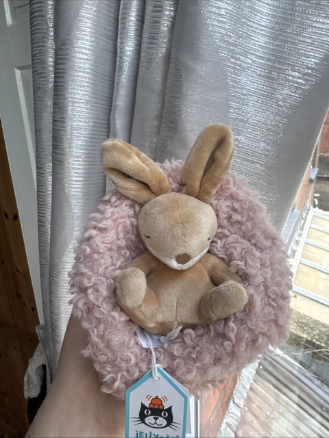 JELLYCAT HIBERNATING BUNNY Nesting Retired £42.30 - PicClick UK