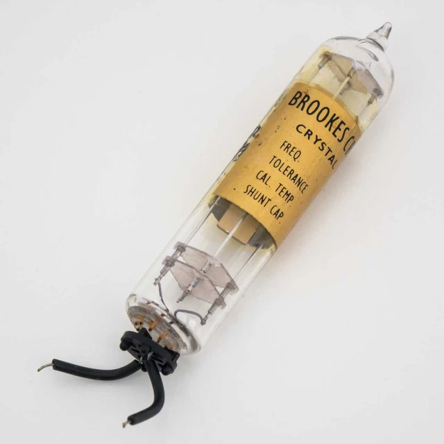 VINTAGE BROOKS 100KHZ Crystal Quartz Plate Oscillator £6.99 - PicClick UK