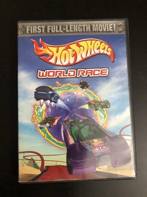 HOT WHEELS: WORLD Race (DVD, 2003) Rare HTF OOP Animated Racing ...