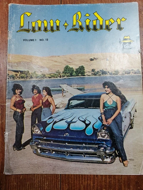LOW RIDER MAGAZINE Vol 1 No 12 (9/1978) In Good Condition 1st Printing ...