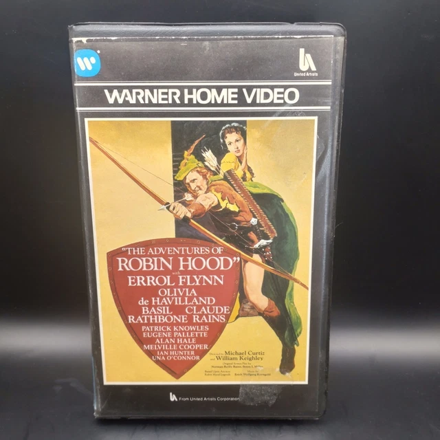 THE ADVENTURES OF Robin Hood (1938) Warner Bros Ex Rental Big Box Pre ...