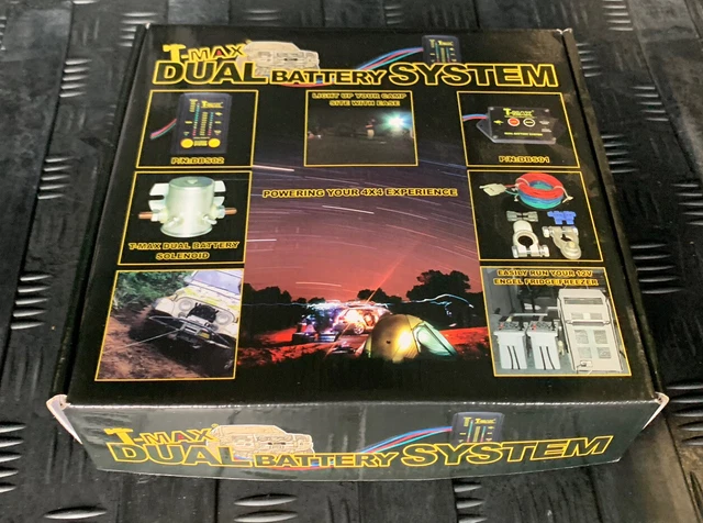 DUAL BATTERY SPLIT Charge Relay System 12V kit from TMAX £150.00 ...