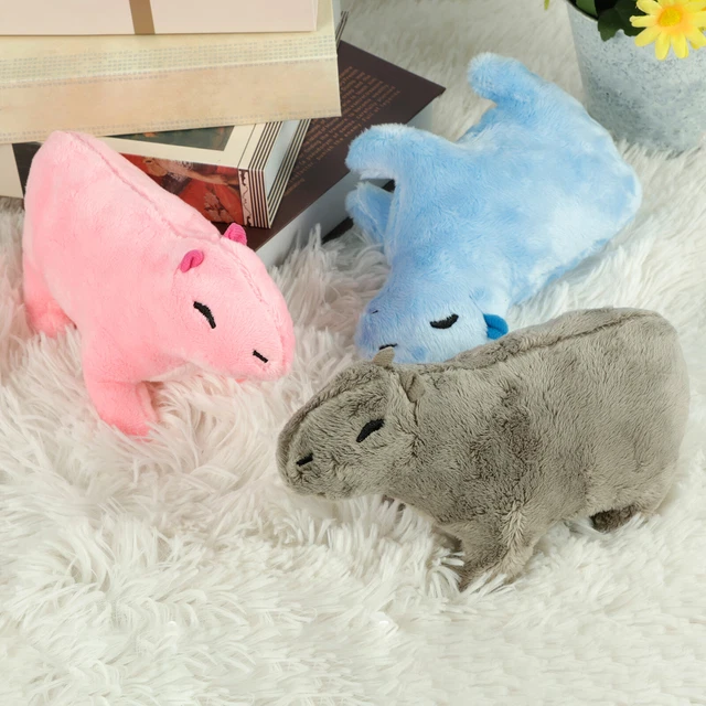 6.7INCH CAPYBARA PLUSH Toy Simulation Capybara Stuffed Toy Cute Pink ...