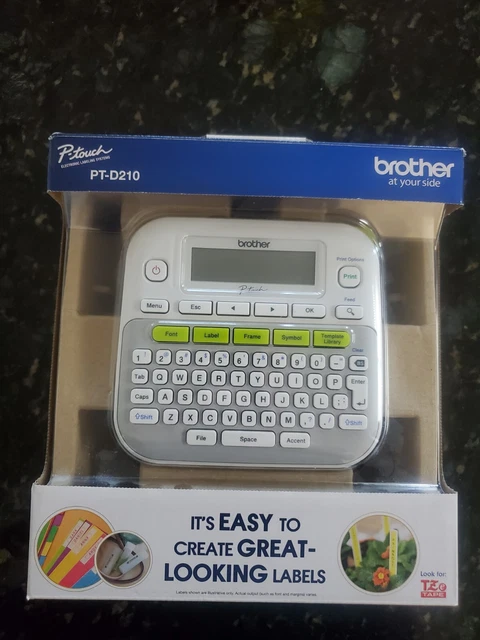BROTHER P-TOUCH ELECTRONIC Labeling Systems PT-D210, Compact Label ...