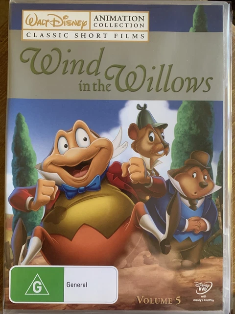 DVD: WIND IN The Willows (Vol 5) - Includes 6 Classic Disney Short ...