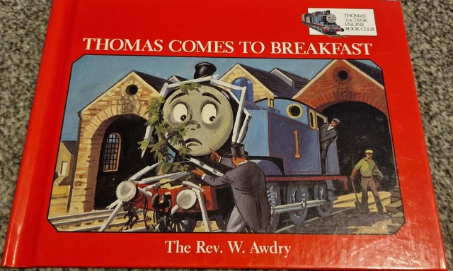 THOMAS THE TANK Engine Book Club "Thomas Comes To Breakfast" By The Rev ...