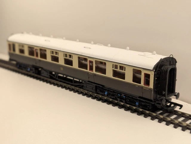 MAINLINE OO GAUGE GWR Collett 60' All 3rd Coach No. 937124 Brown ...
