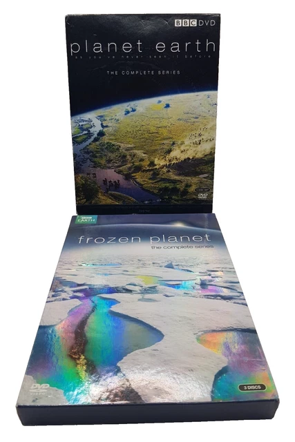 PLANET EARTH & Frozen Planet DVD BBC Box Sets 8-Disc DVD Set David Attenborough. EUR 9,45 ...