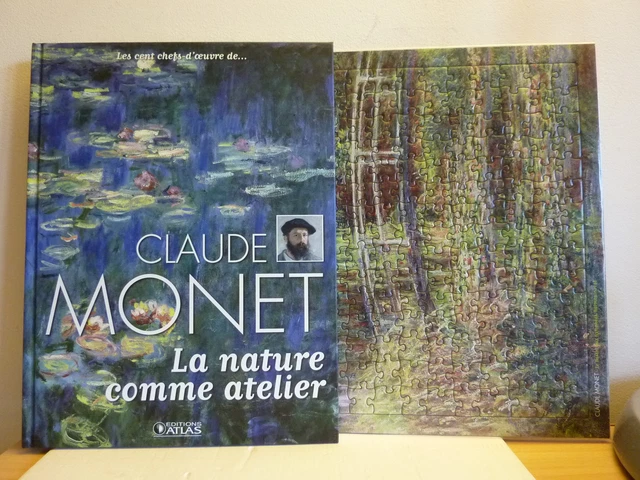 LES CENT CHEFS-D'OEUVRE de CLAUDE MONET + PUZZLE EUR 9,00 - PicClick FR