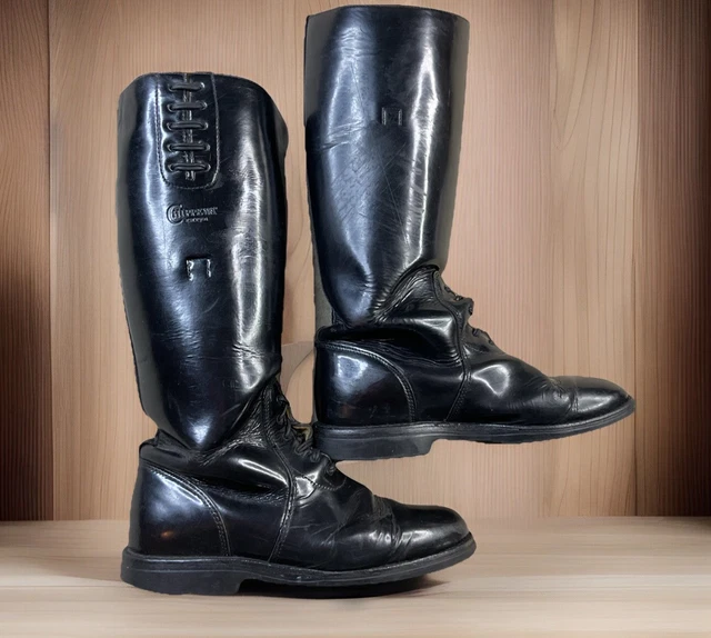 CHIPPEWA 27950 TALL Boots Patrol Police Trooper Officer Motorcycle ...