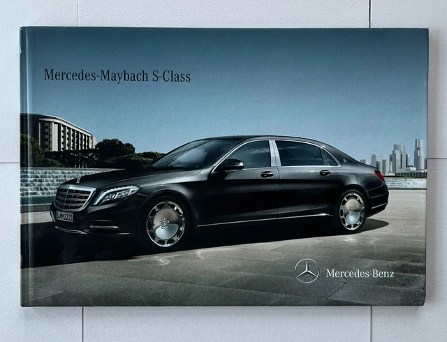 MERCEDES-MAYBACH S-CLASS HARDBACK Brochure £10.00 - PicClick UK
