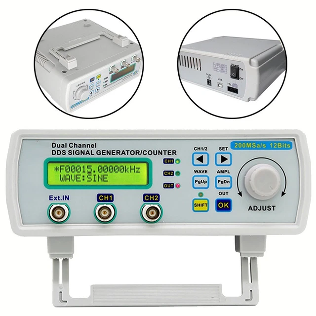 G??N??RATEUR DE SIGNAUX DDS double canal pour signaux stables et ?? faible disto EUR 158,35 ...