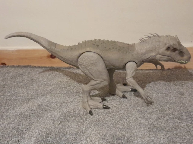 Jurassic World Park Indominus Rex Figure With Sound And Light By Mattel