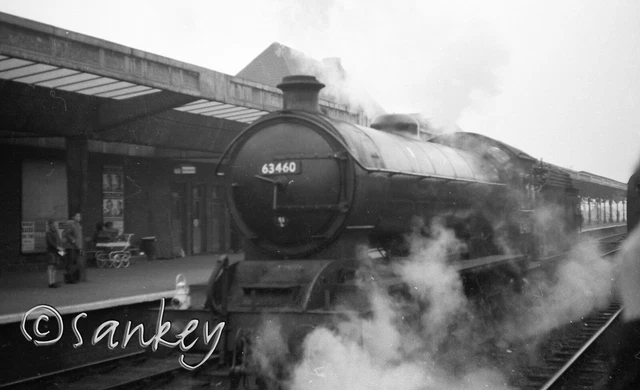 LNER 35MM NEGATIVE 63460 @ Middlesborough on RCTS NE Ltd Rail Tour 02 ...