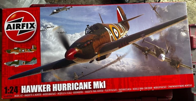 AIRFIX 1/24 SCALE Hawker Hurricane MK1 A14002A Model Kit £73.48 ...