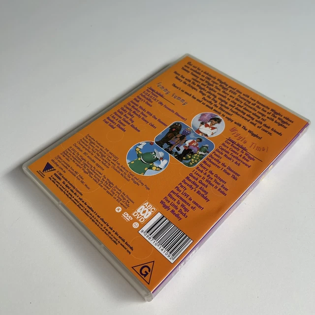THE WIGGLES WIGGLE Time! / Yummy Yummy DVD 1998 Original Cast ABC Kids ...