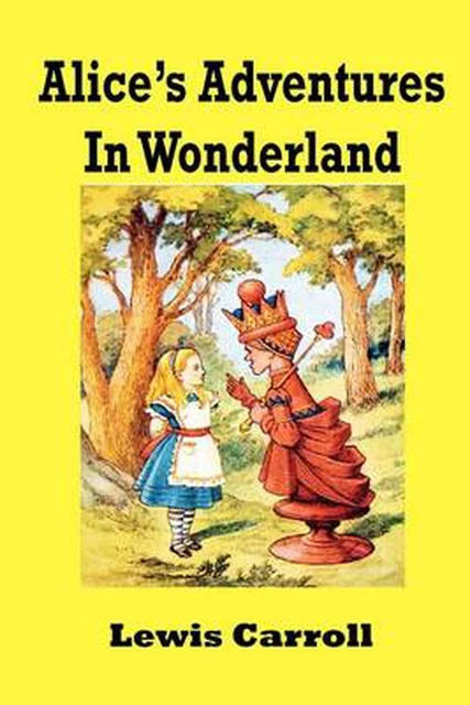 ALICE'S ADVENTURES IN Wonderland by Lewis Carroll (English) Paperback Book EUR 17,58 - PicClick FR
