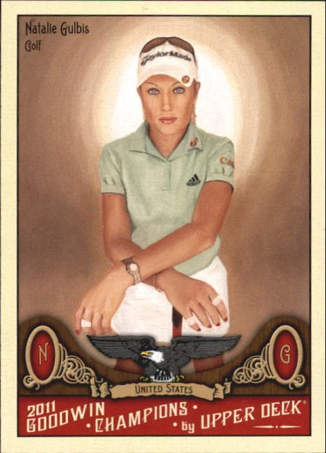 CARTE MULTISPORTS 2011 Upper Deck Goodwin Champions #10 Natalie Gulbis EUR 1,62 - PicClick FR