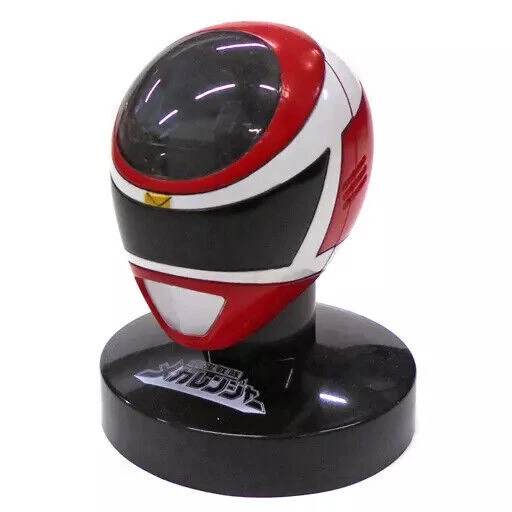 SUPER SENTAI MINI Figure Mega Red Collection II 1997 con base con logo ...