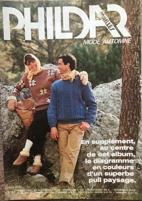 CATALOGUE PHILDAR VINTAGE Automne 1982 EUR 5,00 - PicClick FR