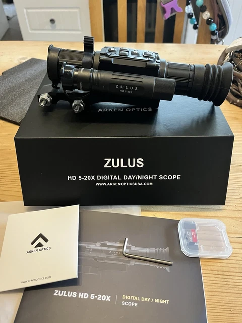 ARKEN ZULUS HD Digital Night Vision Scope 5-20X £156.68 - PicClick UK