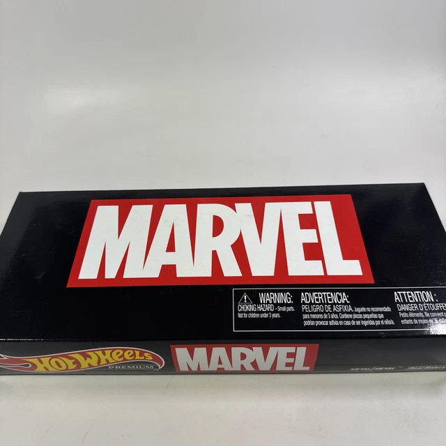 HOT WHEELS PREMIUM 2022 Die-Cast 1:64 Marvel Real Riders 4 Car Set $27. ...
