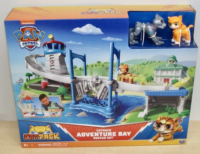 PAW PATROL: CAT Pack - Adventure Bay play set w/ Meow Meow action ...