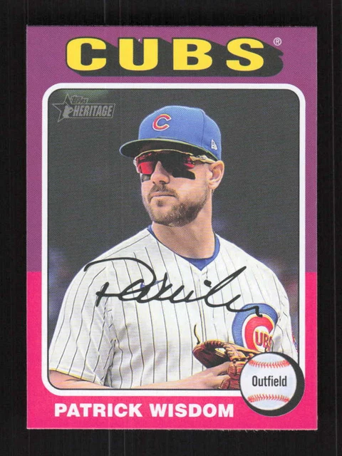 PATRICK WISDOM 2024 Topps Heritage Mini Chicago Cubs #428 EUR 2,18 ...