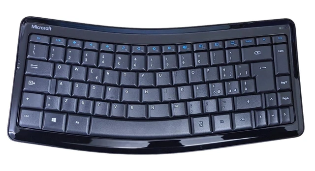 MICROSOFT SCULPT BLUETOOTH Mobile Keyboard Italian QWERTY Layout £14.20 ...