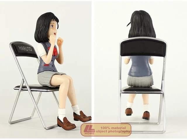 ANIME SLAM DUNK Haruko Akagi Sitting posture PVC action Figure Statue ...